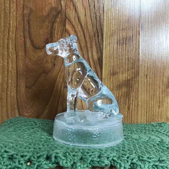 Cristal D'Arques | Accents | Glass Dog Figurine | Poshmark
